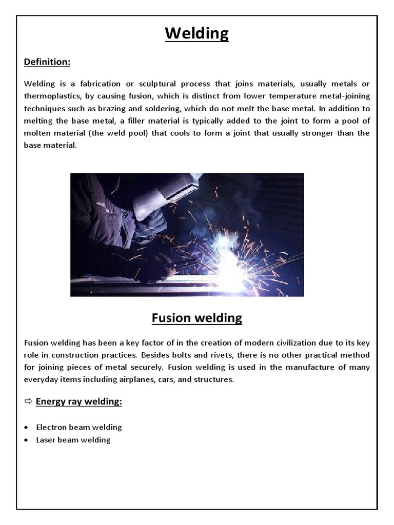 Welding | PDF | Welding | Construction