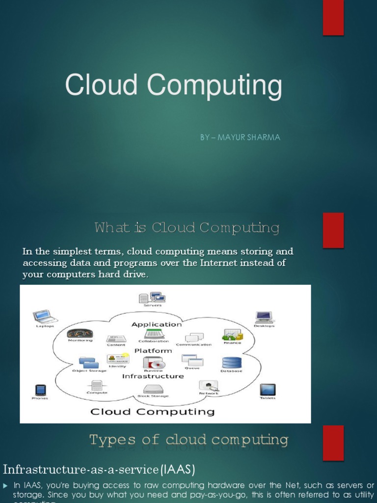 Introduction To Cloud Computing | PDF | Software As A Service | Cloud Computing