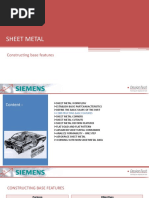 NX Sheet Metal | PDF | Sheet Metal | Industrial Processes