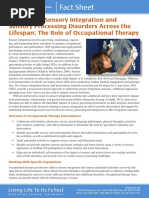 Occupational Therapy Using A Sensory Integration-Based Approach With ...