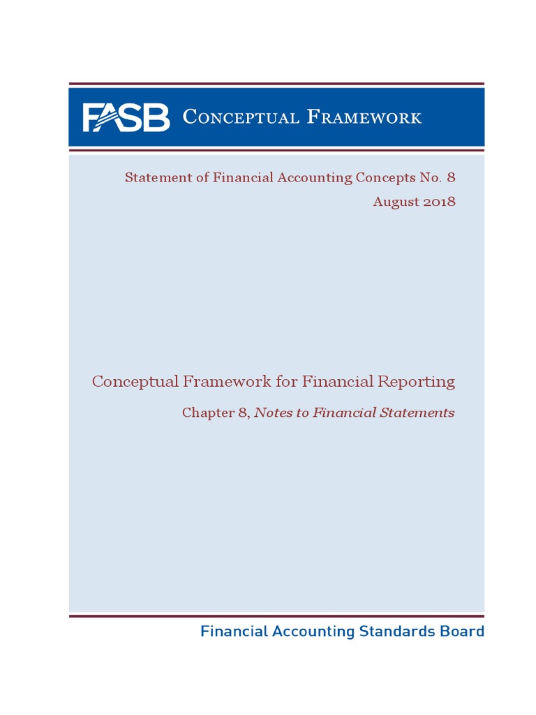 Conceptual Framework For Financial Reporting Chapter 8 | PDF ...