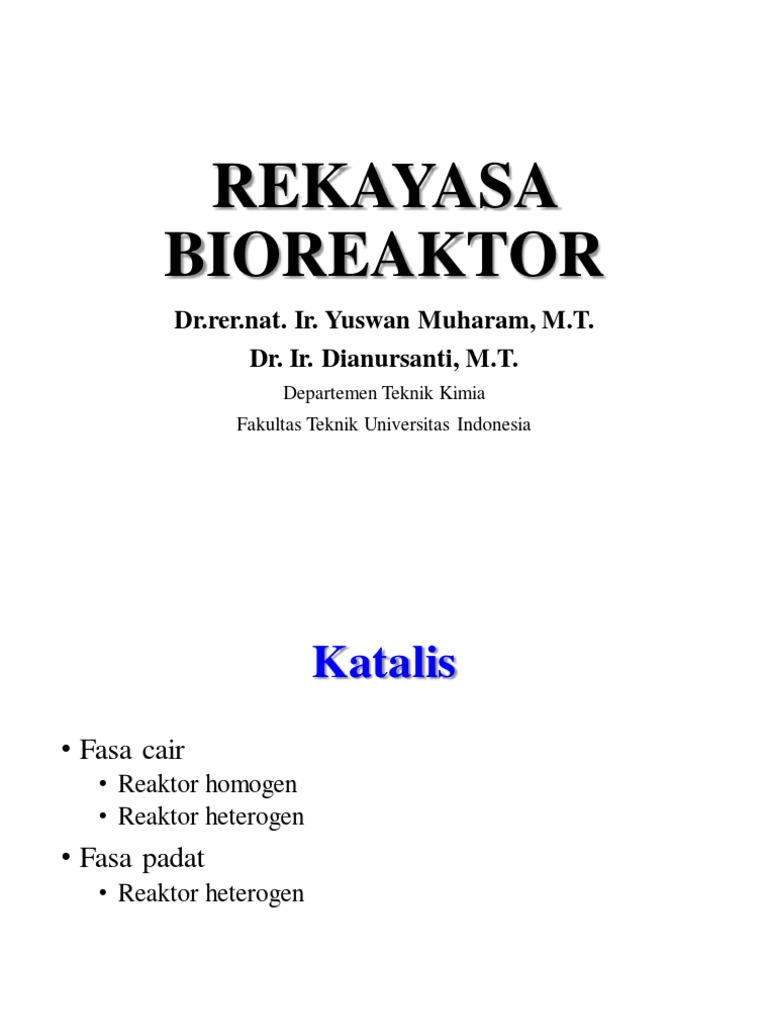 Reaktor Kolom Gelembung | PDF