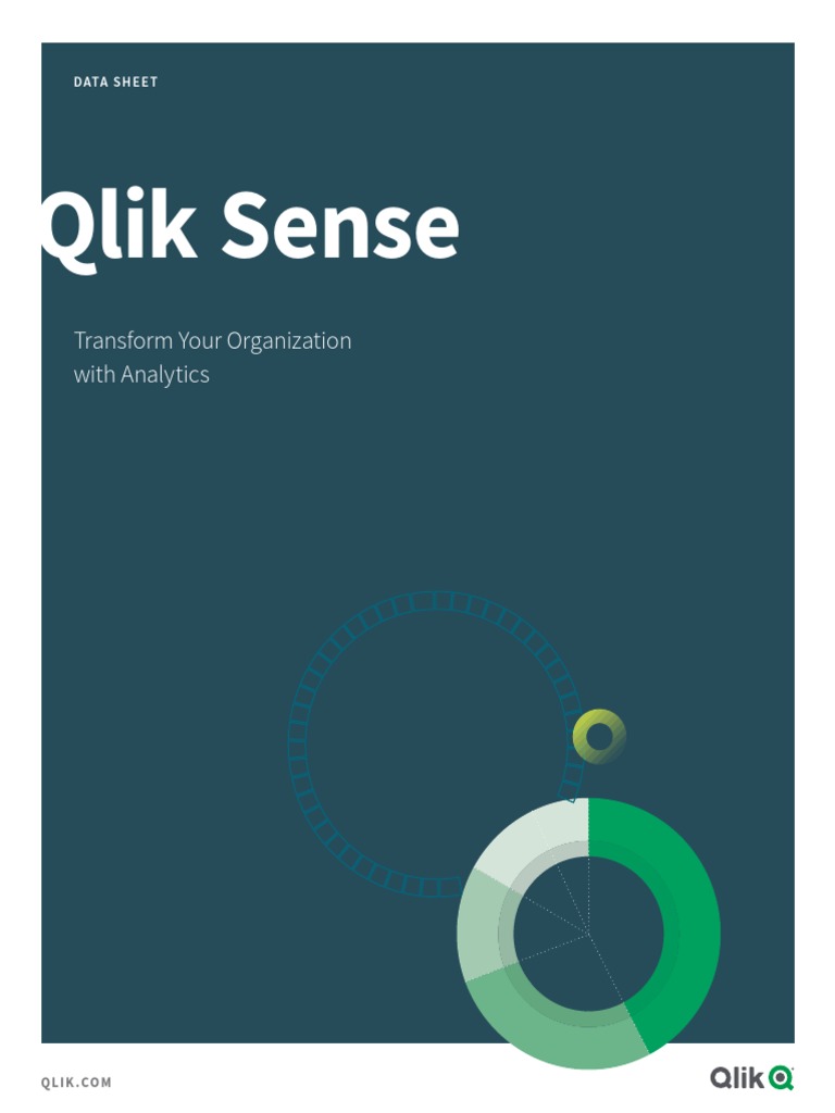 DS Qlik Sense Datasheet | PDF | Cloud Computing | Analytics