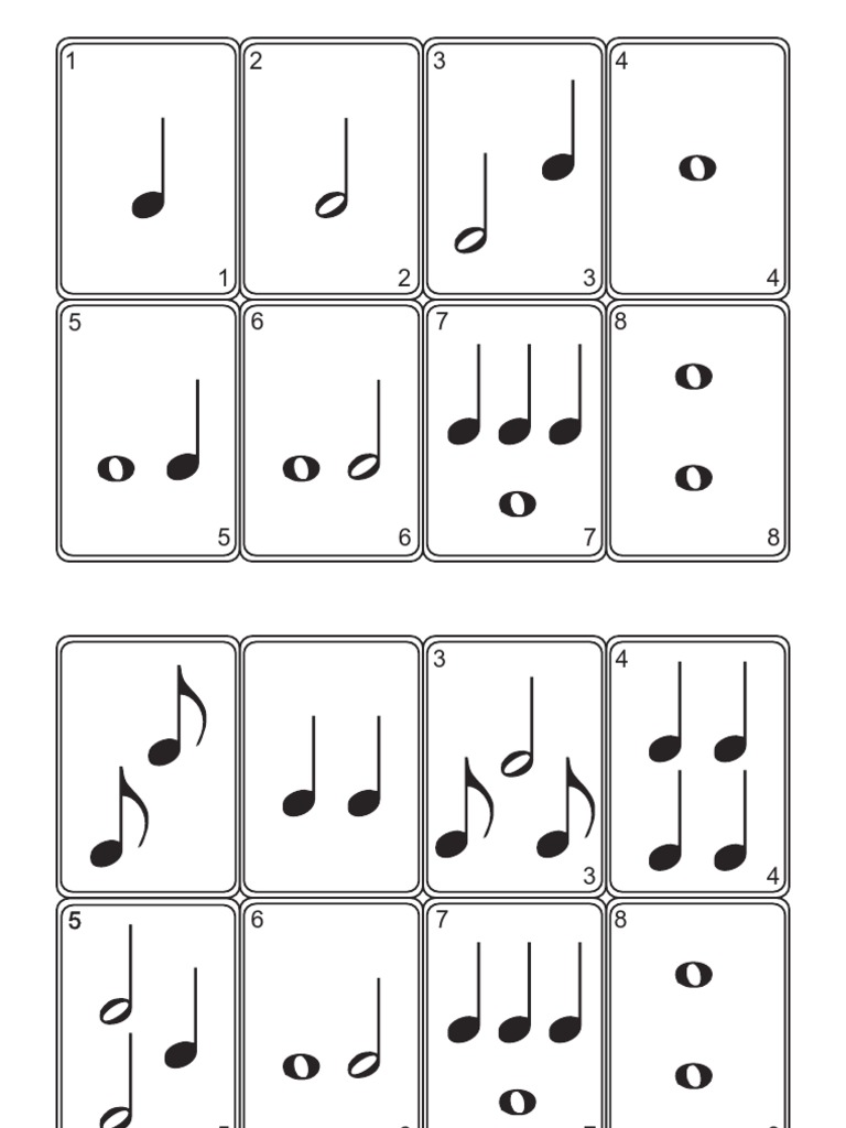 Juego Cartas Musicales PDF