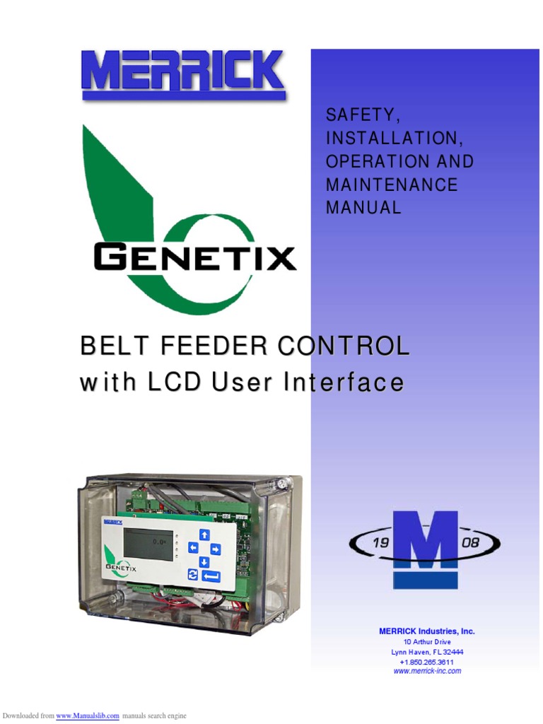 Genetix PDF | PDF | Calibration | Menu (Computing)