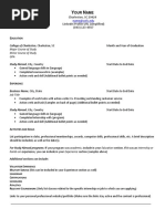 Kelley-Resume-Template | PDF | Educational Stages | Indiana