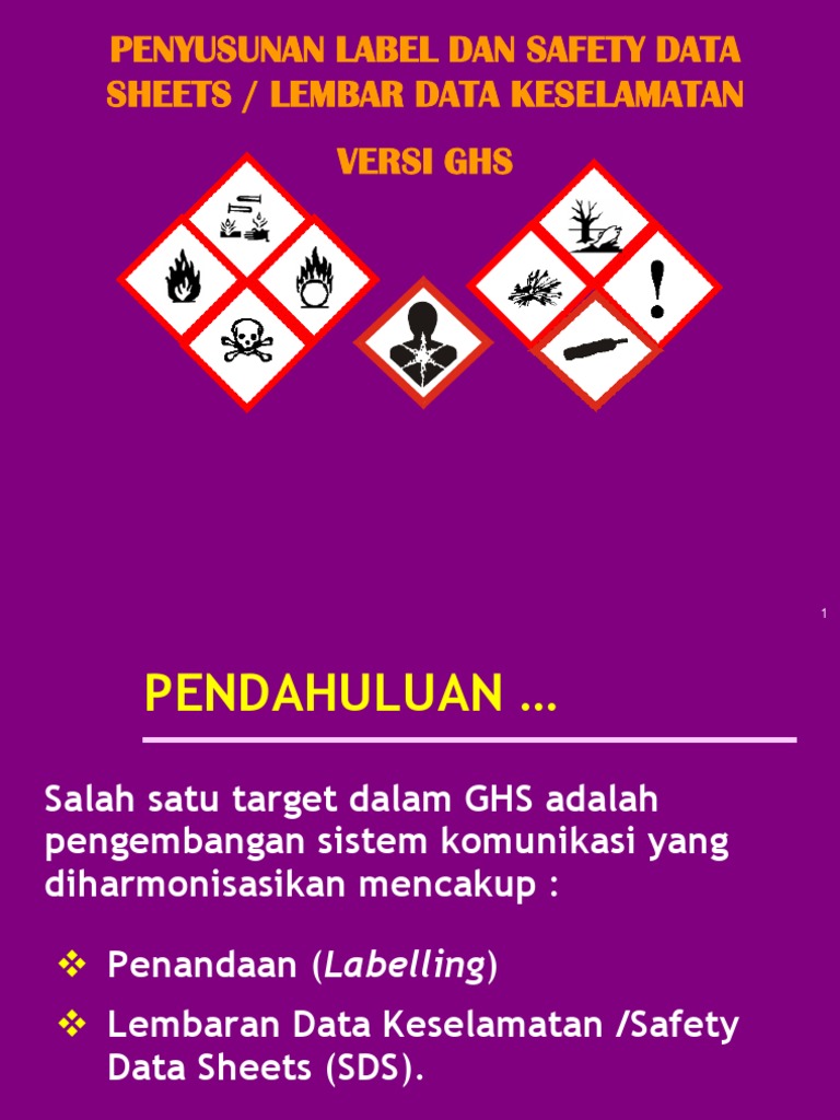 GHS - Labelling & Safety Data Sheets | PDF