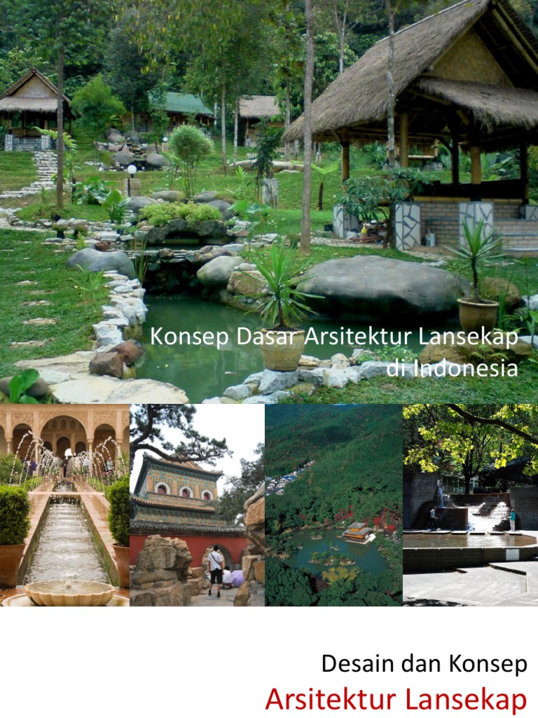 Sejarah Arsitektur Lansekap Indonesia | PDF