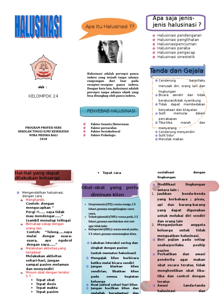 Leaflet Halusinasi | PDF