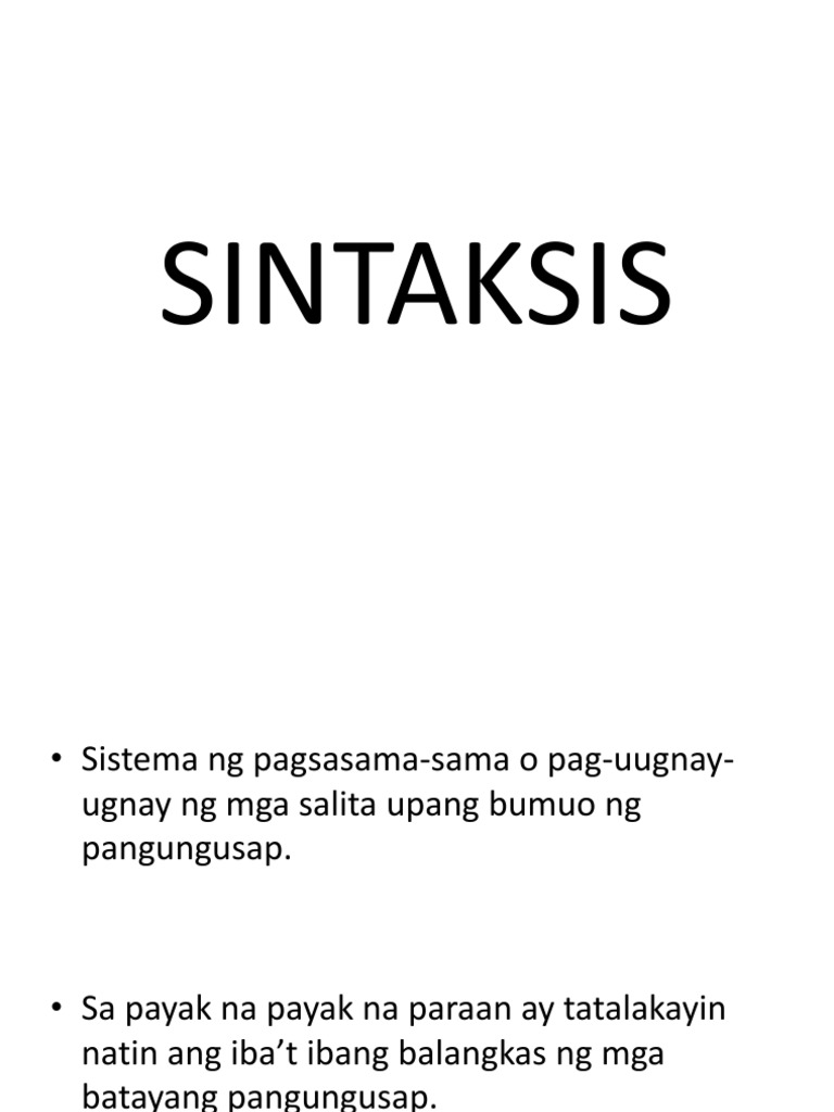 Sintaksis Powerpoint | PDF