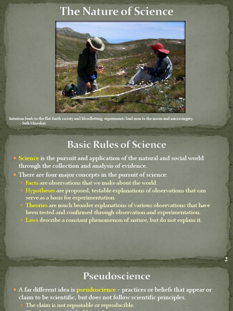 2.principles of Science | PDF | Experiment | Smallpox