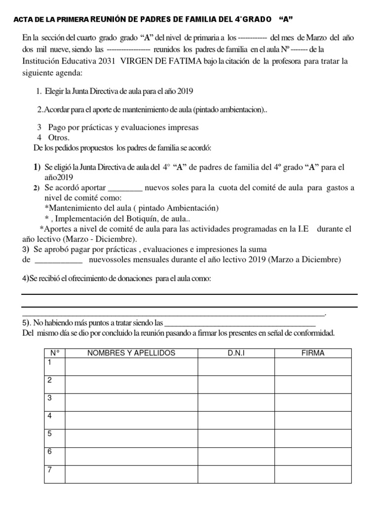 ACTA DE LA PRIMERA REUNIÓN DE PADRES DE FAMILIA 2019.docx