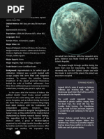 Overview of the Infinite Empire | PDF | Star Wars | Sith