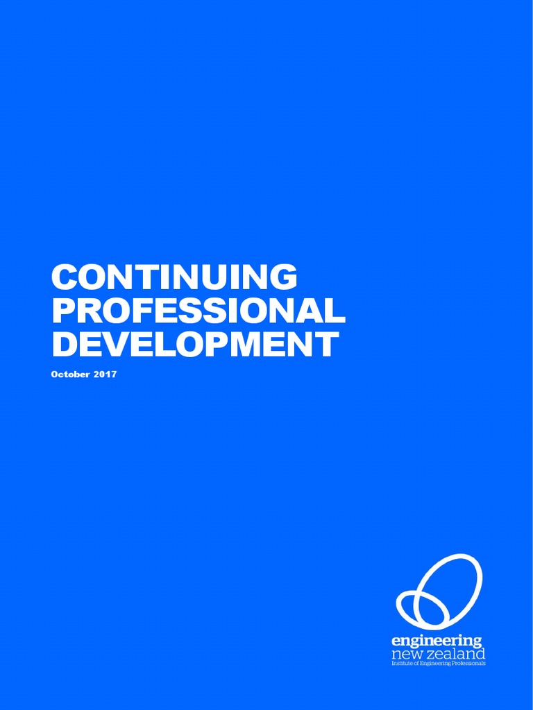 Continuing Professional Development | PDF | Professional Development | Academic Degree