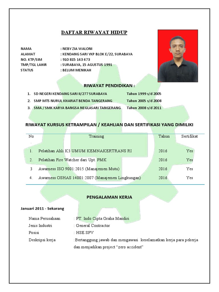 Contoh CV | PDF