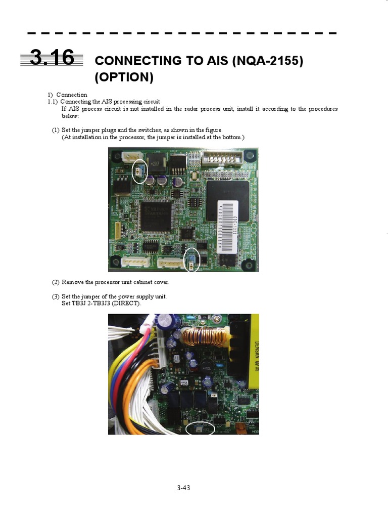 Ais Connection Procedure Pdf Pdf Electrical Connector