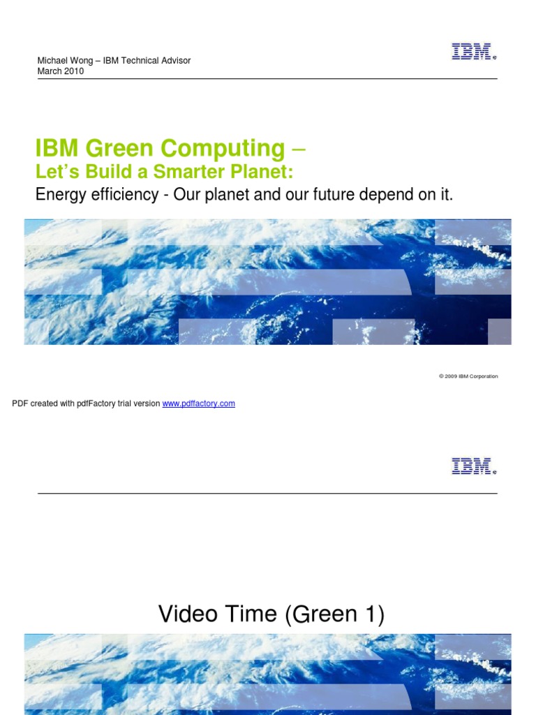 Ibm Environment Project | PDF | Data Center | Ibm