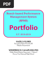 Rpms Portfolio (Deped Design) | PDF