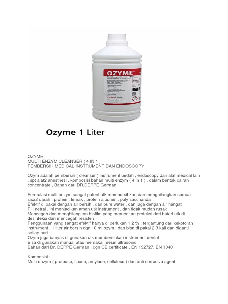 OZYME | PDF | Pengembangan Diri | Kesehatan Holistik