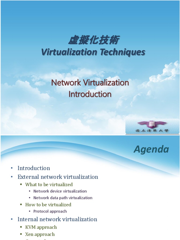 Network Virtualization Techniques Overview | PDF | Multiprotocol Label ...
