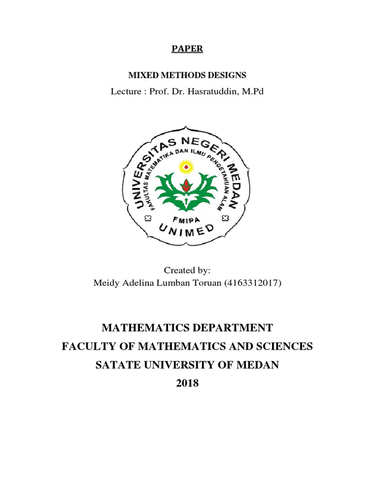 Paper of Research Methodology | PDF | Justification | Inquiry