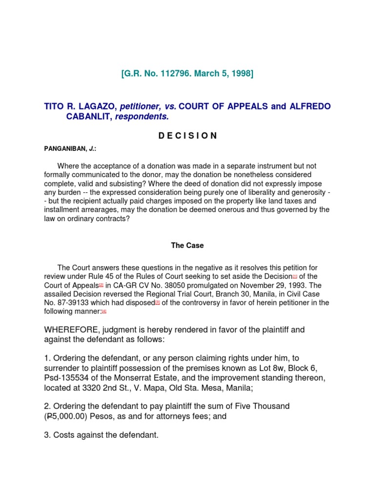 Case 1 | PDF | Judgment (Law) | Lawsuit