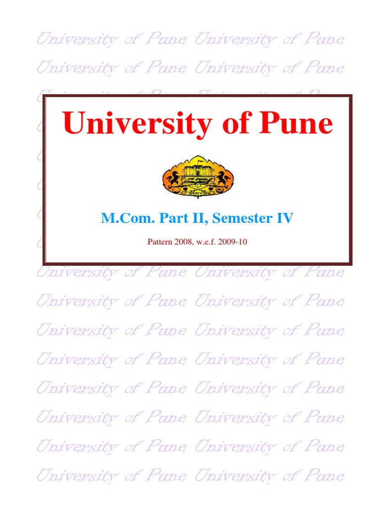 Part II Semester IV | PDF | Financial Markets | Accounting