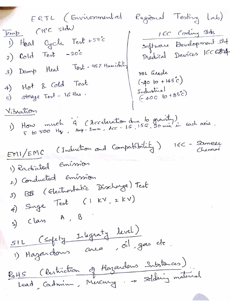 EMI Notes For Electronics | PDF