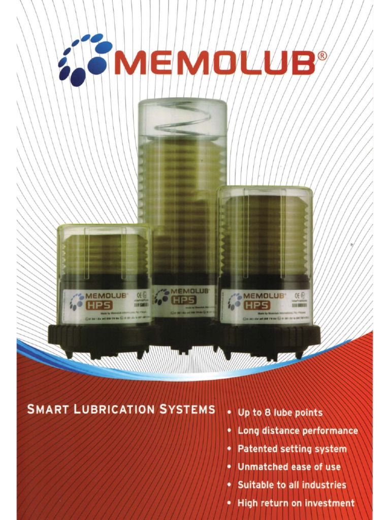 'MEMOLUB HPS Brochure | PDF