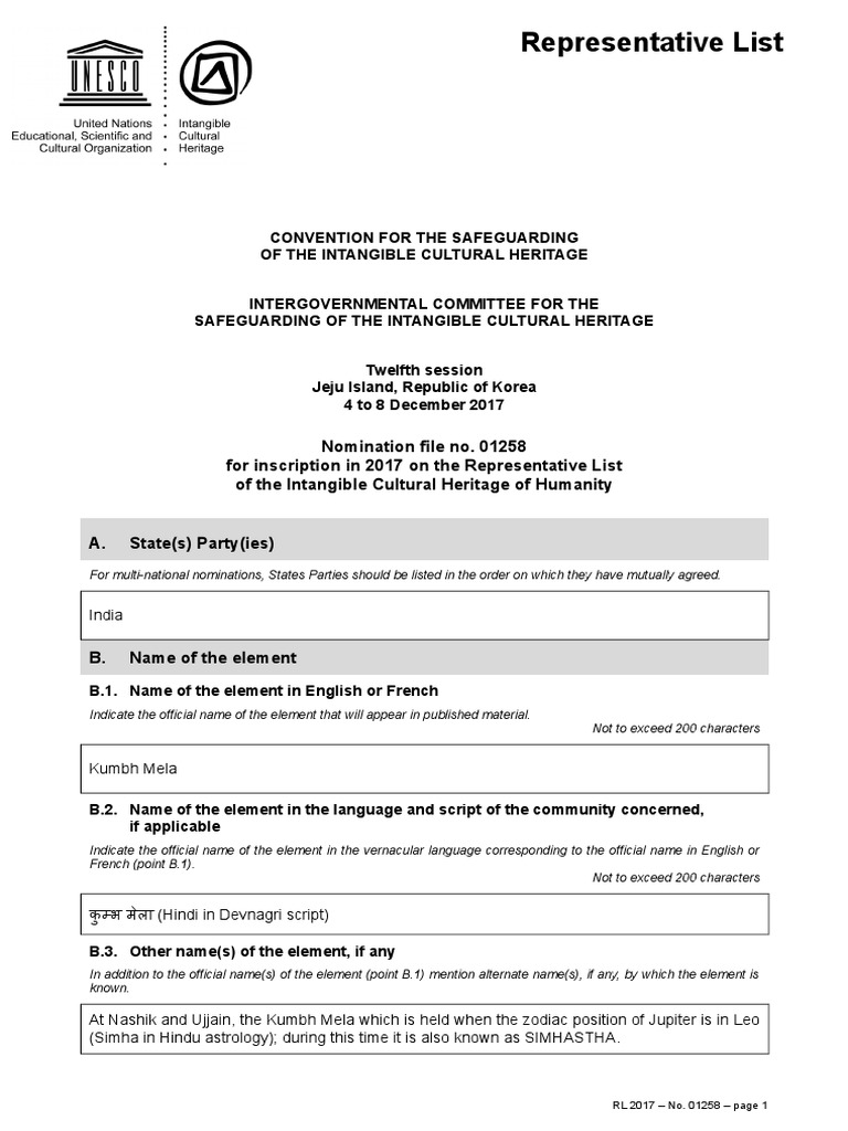 Representative List | PDF | Religion And Belief