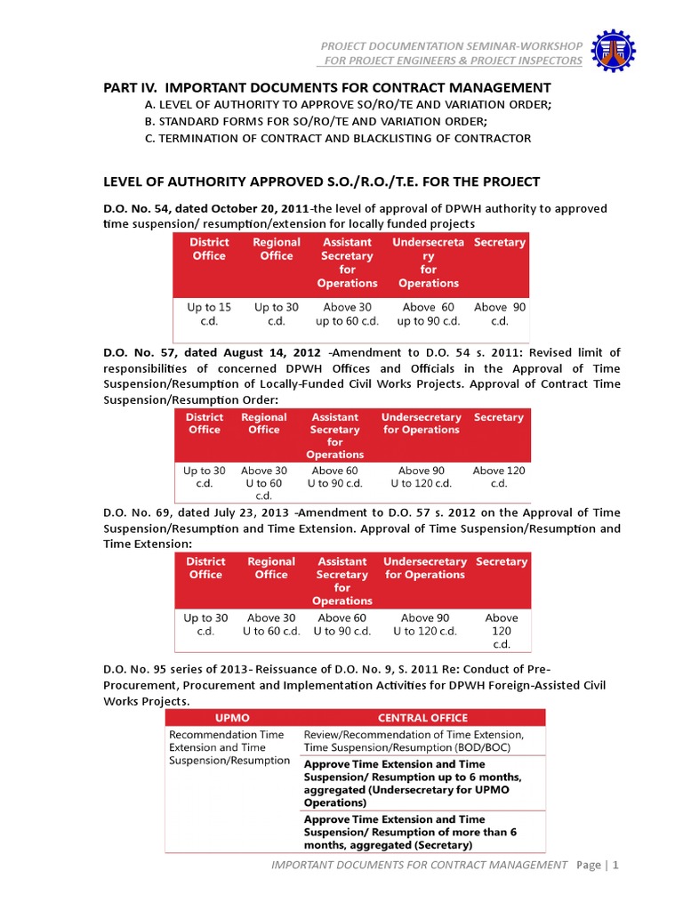 Contract Management for Project Engineers | PDF | Construction Bidding ...