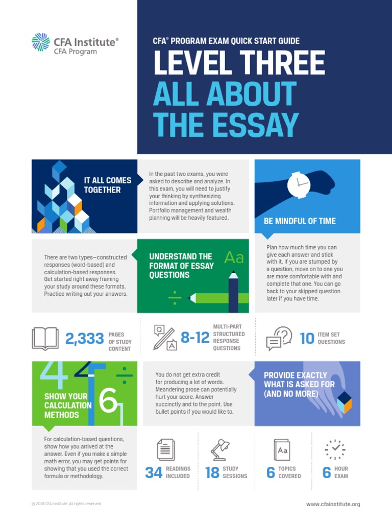 Cfa Quick Start Guide L3 Pdf Test Assessment Cognition