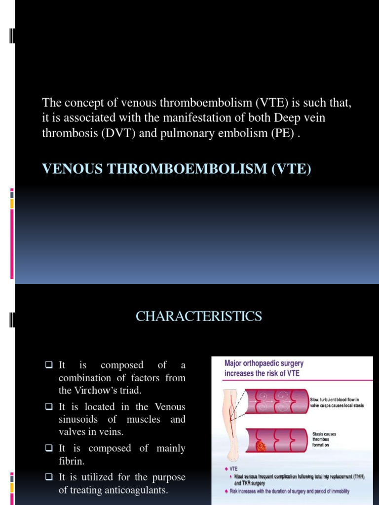 Understanding Venous Thromboembolism (VTE) | PDF | Vein | Thrombosis