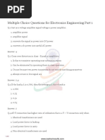BEL Previous Year Question Papers-Electronics | PDF | Amplifier ...