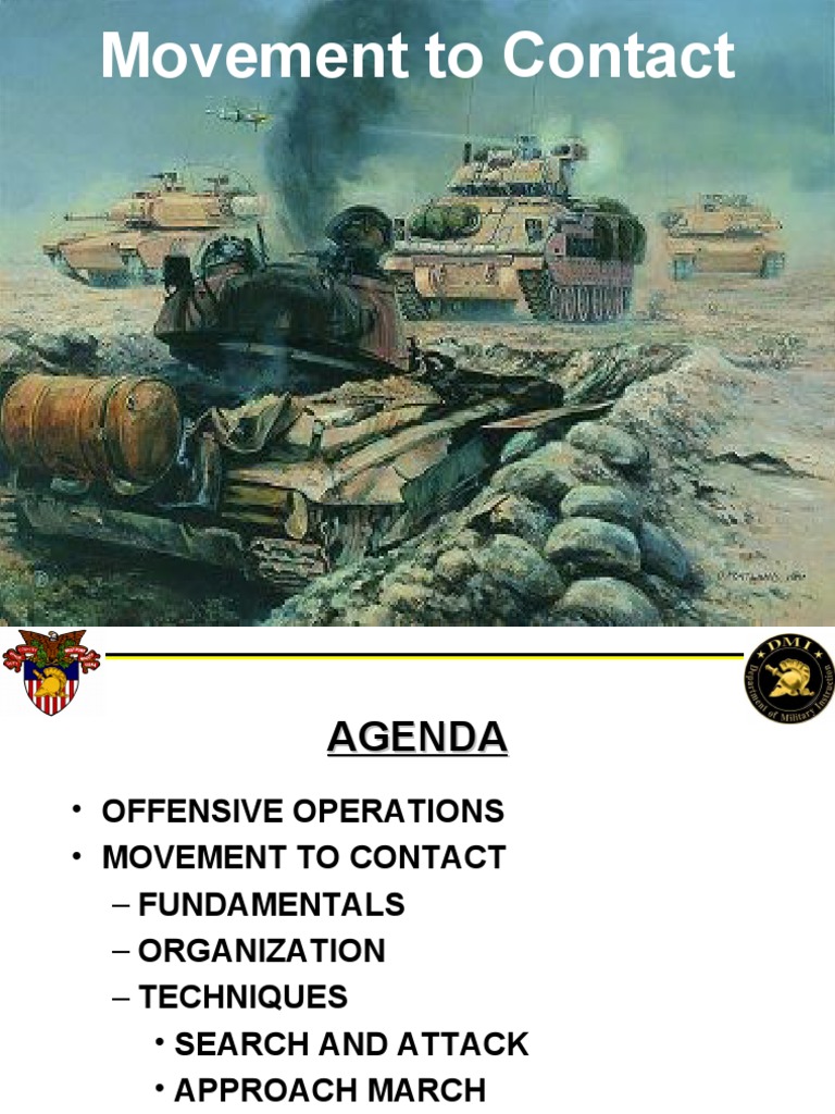 Movement to Contact Fundamentals | PDF | Flanking Maneuver | Platoon
