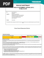 Internal Audit Opening Meeting Template | PDF | Business