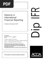 DipIFR - Mock Exam | PDF