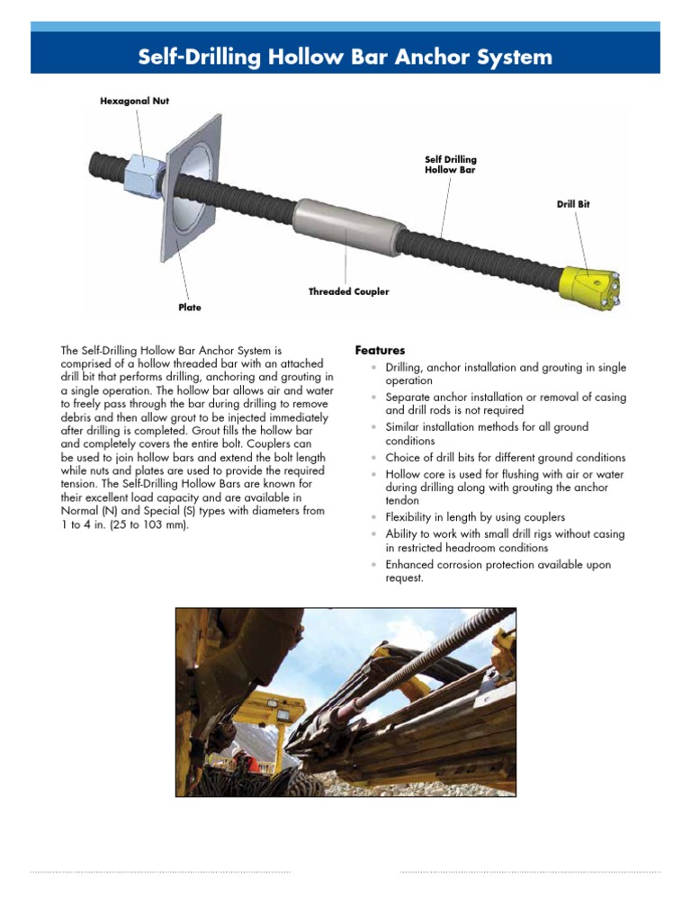 Catalog Ancore Autoforante | PDF | Drilling Rig | Screw