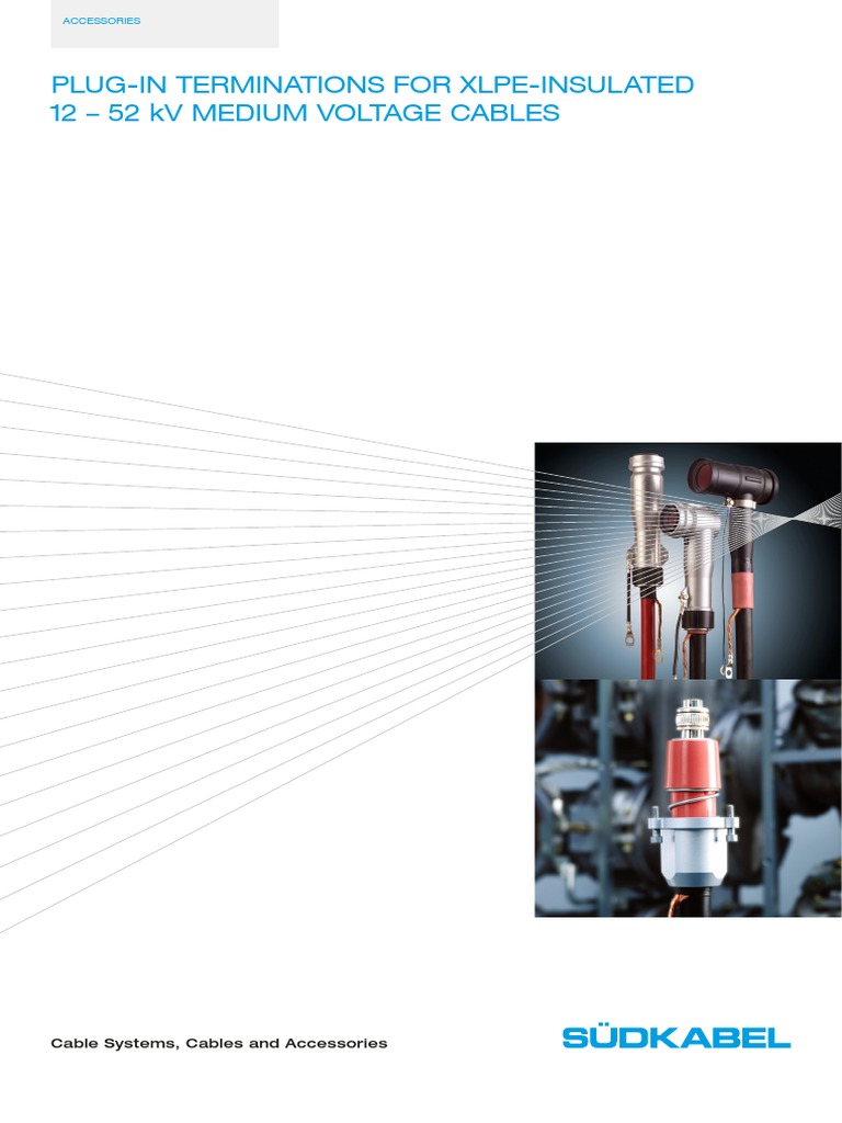 Sudkabel Garnituren ENG | PDF | Insulator (Electricity) | Electrical ...