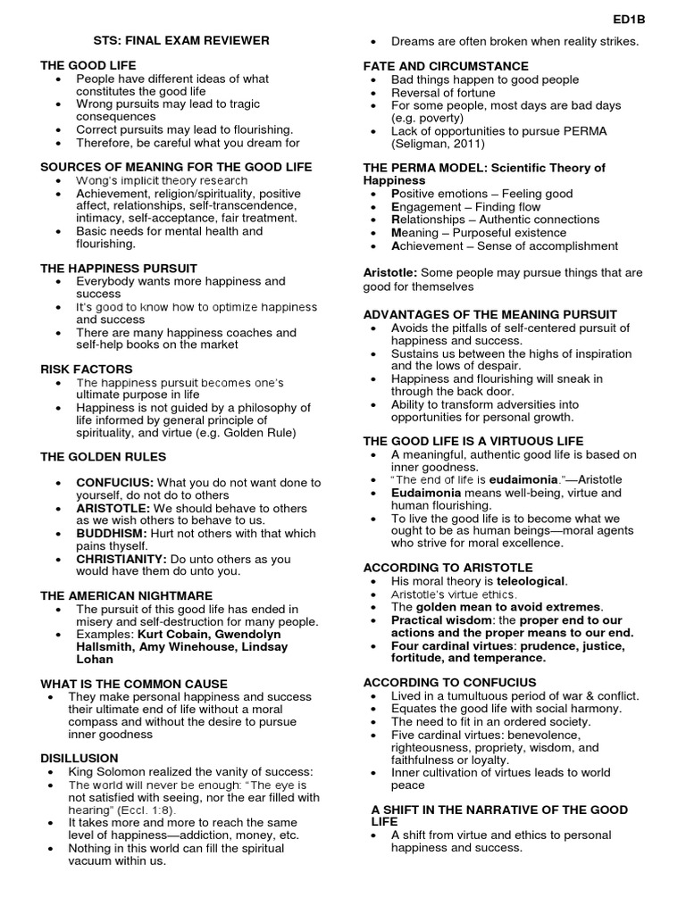 STS Final Exam Reviewer | PDF | Genetically Modified Organism | Gene Therapy