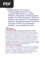 PSM Community Medicine Question Bank With Answers | PDF | Sampling ...