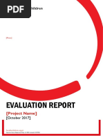 Inception Report Template For Research, Evaluation or Assessment | PDF ...