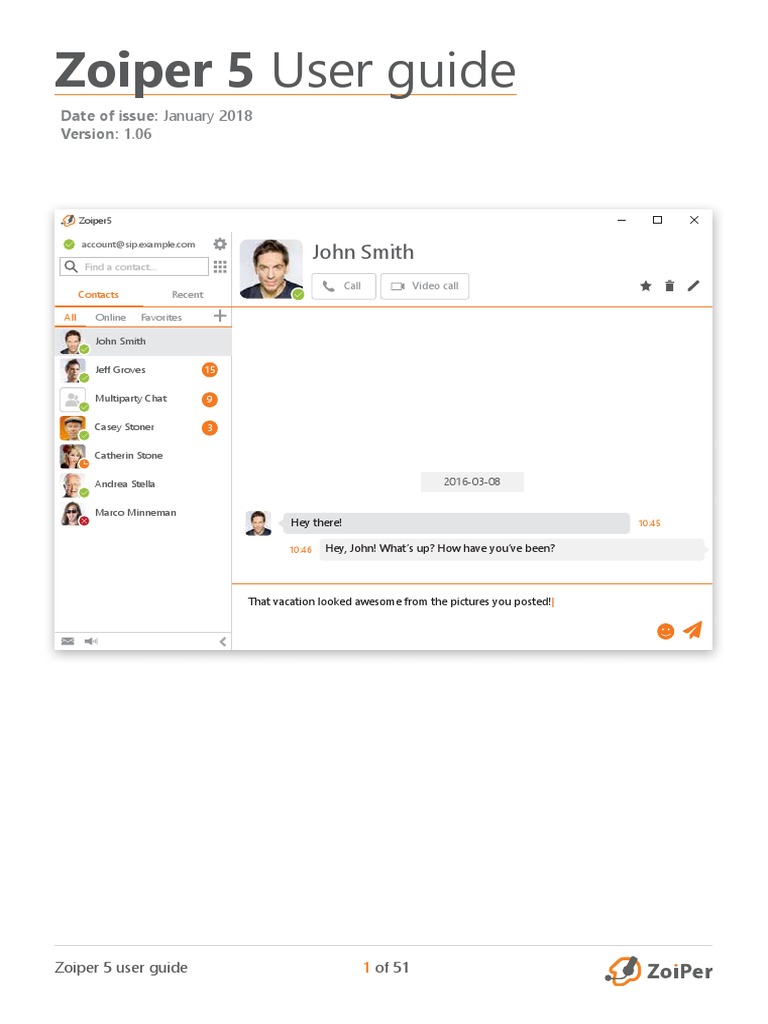 Zoiper | Download Free PDF | Session Initiation Protocol | Voicemail