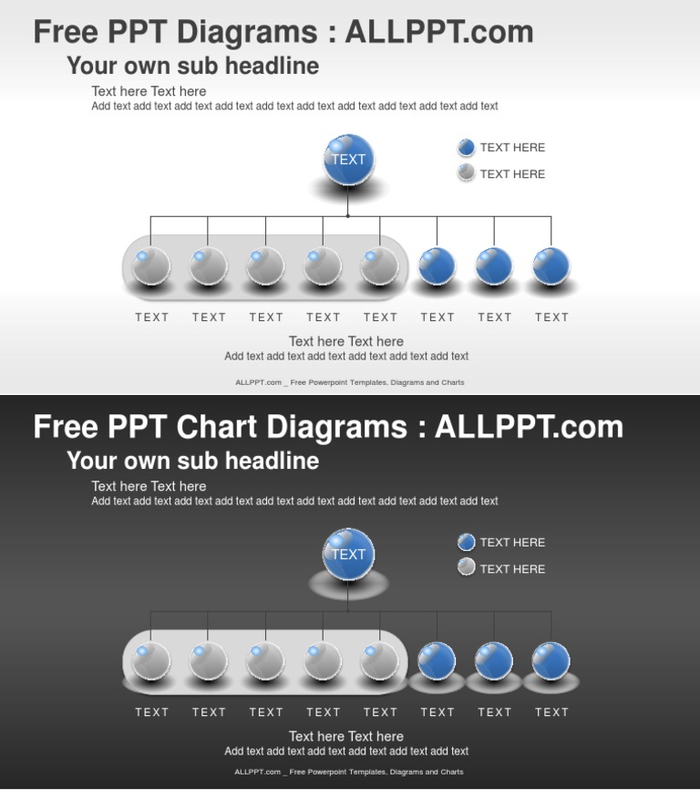 Bubbles Organization PPT Diagrams Widescreen | PDF
