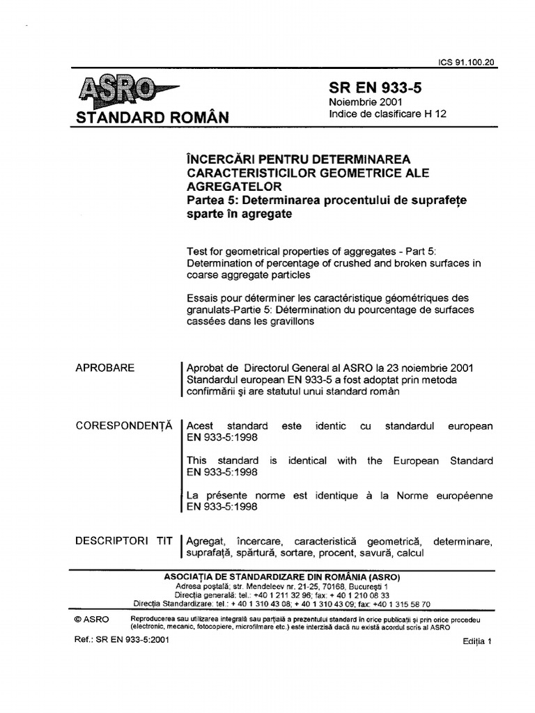 SR en 933 5 PDF | PDF