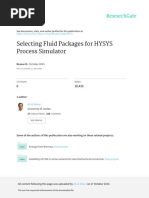 Fluid Package Selection for Process Simulators | PDF | Chemistry ...