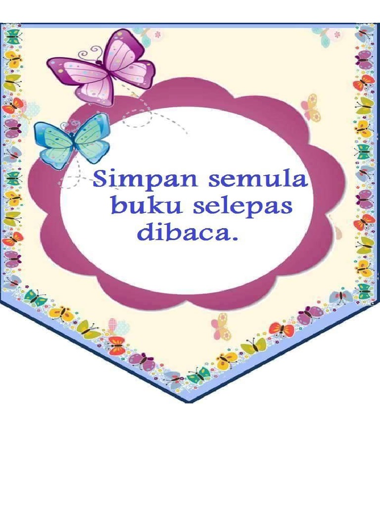 Peraturan Sudut Bacaan | PDF