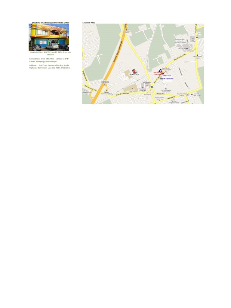 BPOLocation Map | PDF