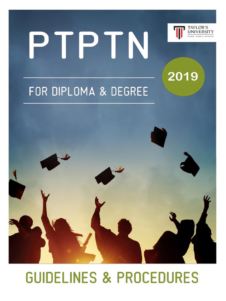 TU PTPTN Booklet Guidelines and Procedures 2019 PDF | PDF | Bachelor's ...