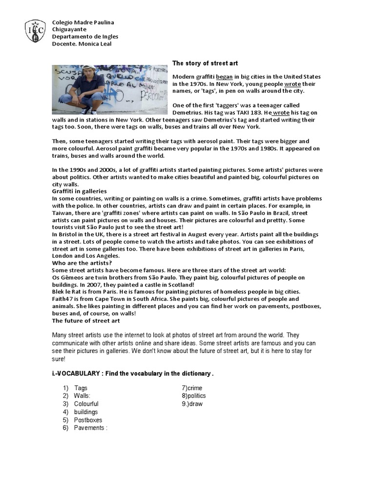 Graffiti and Street Art | PDF | Graffiti | Street Art